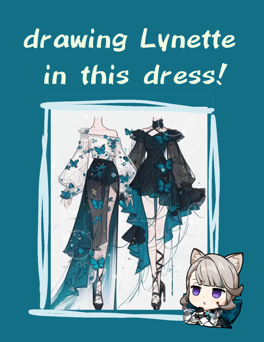 drawing Lynette!!! a wip Genshin Impact | HoYoLAB
