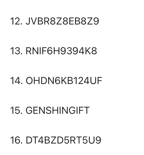 Reddem Code Natlan Genshin Impact | HoYoLAB