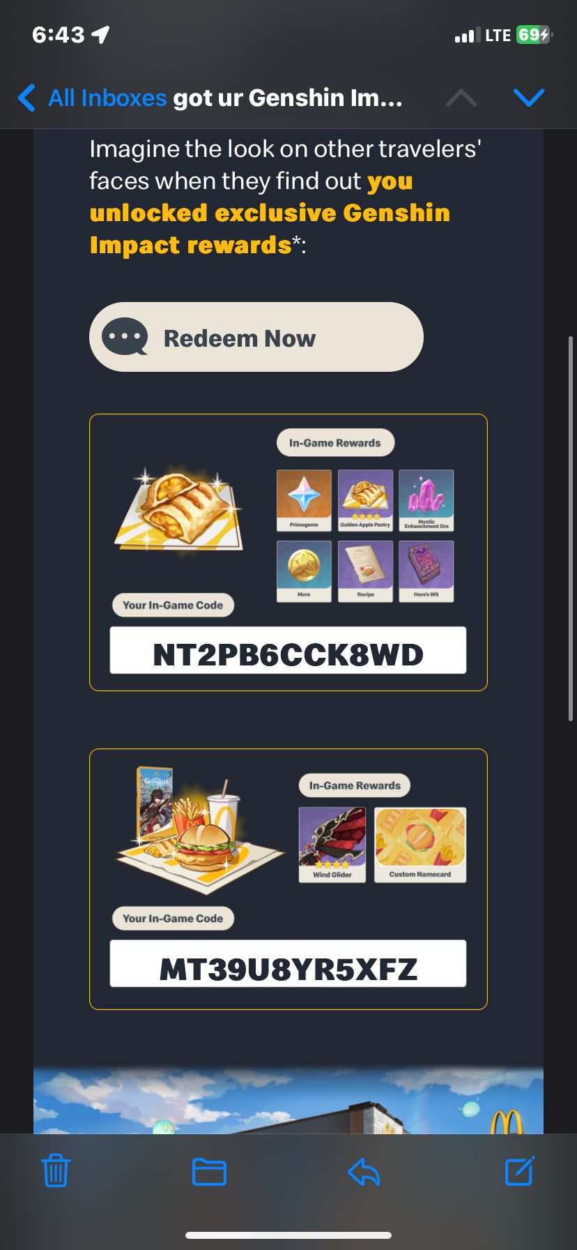 🔥códigos exclusivos🔥 🔥Mcdonald's🔥 Genshin Impact | HoYoLAB