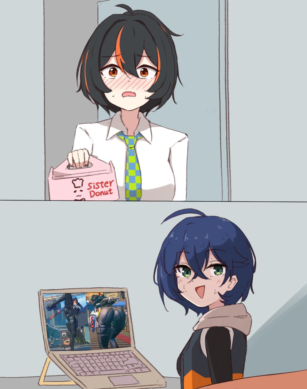 店長，我買了些甜甜圈回……. Zenless Zone Zero | HoYoLAB