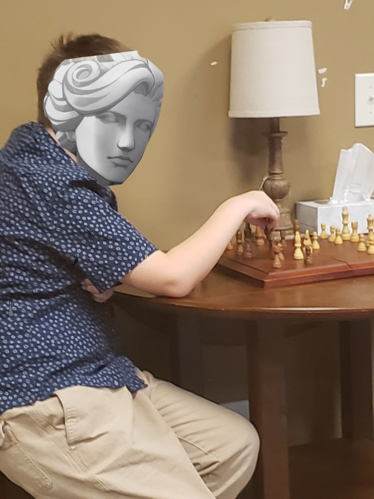 My brother was playing chess with himself so I turned him into Dr ...