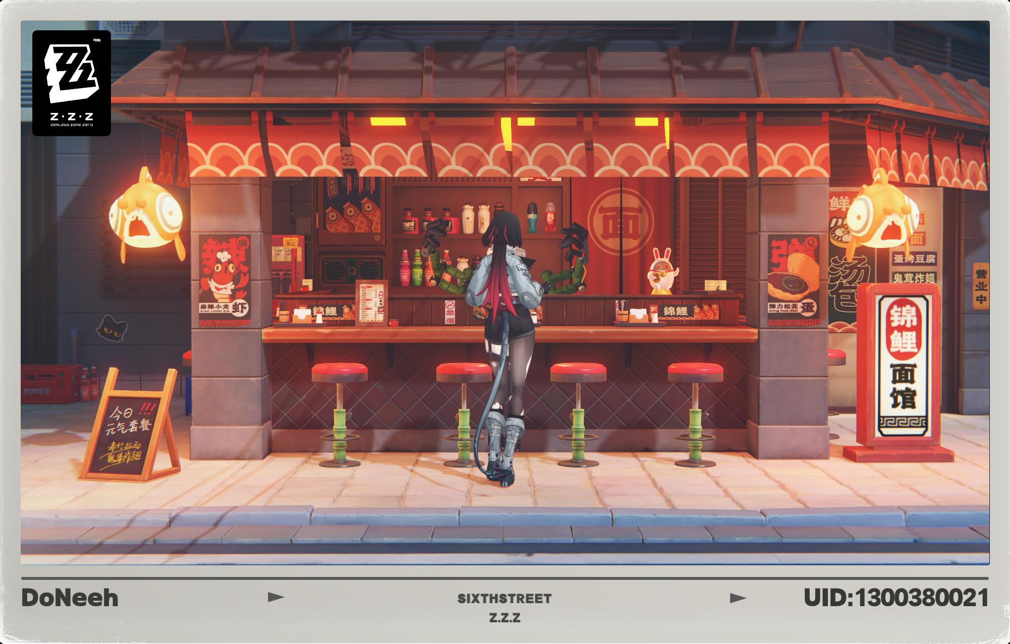 Midnight at General Chop's Noodle Shop Zenless Zone Zero | HoYoLAB