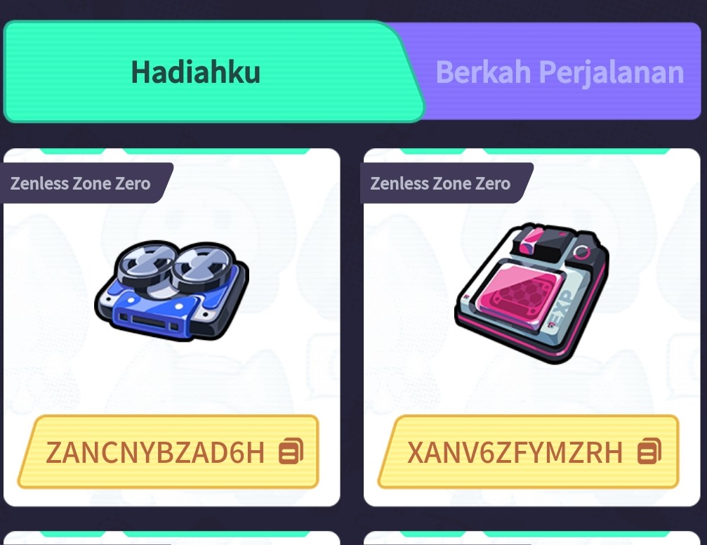 Kode redeem ZZZ dari Mimo Lab Zenless Zone Zero | HoYoLAB