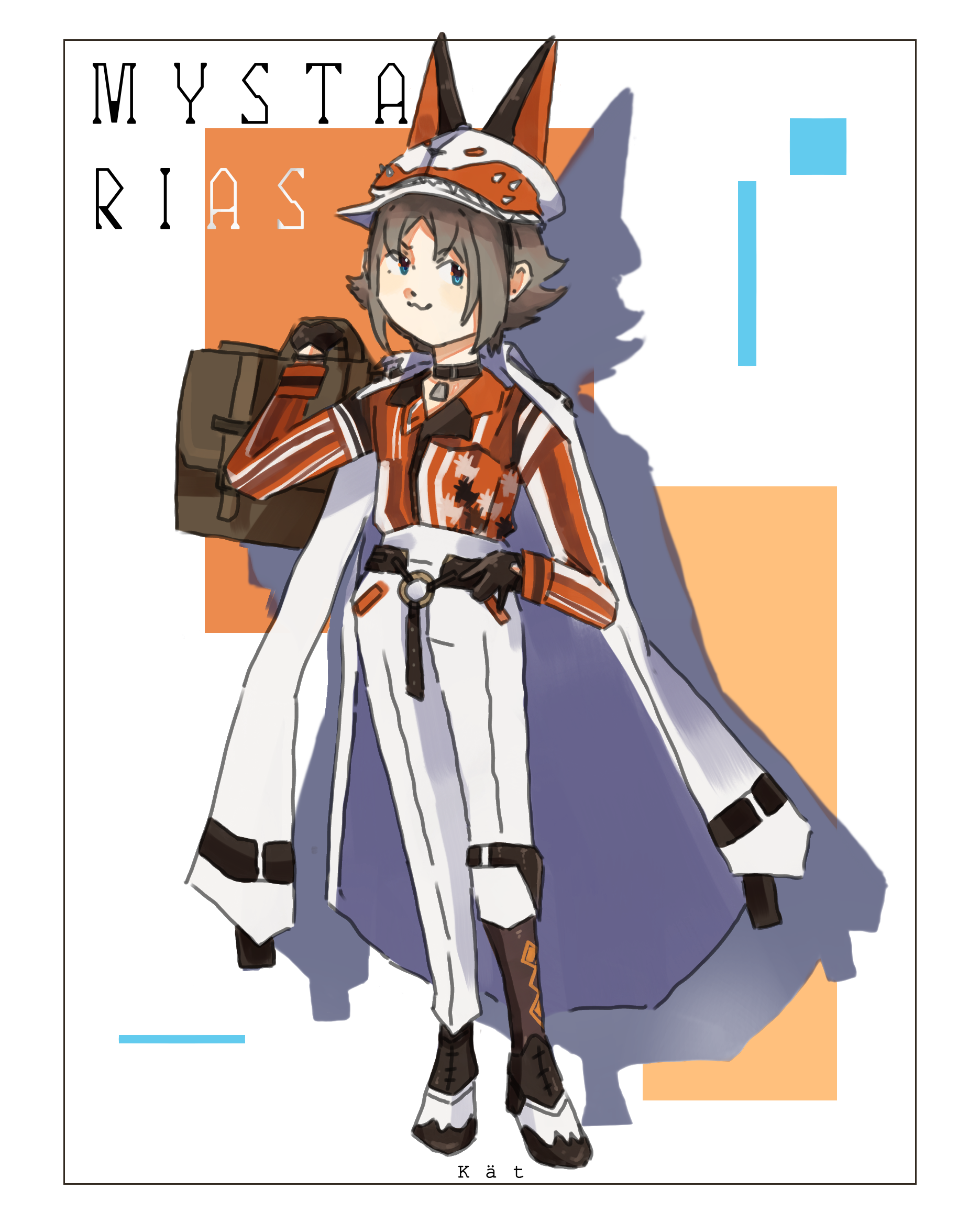 Yes it’s been a year since graduation, yes I still will draw Mysta 🧍👍 ...