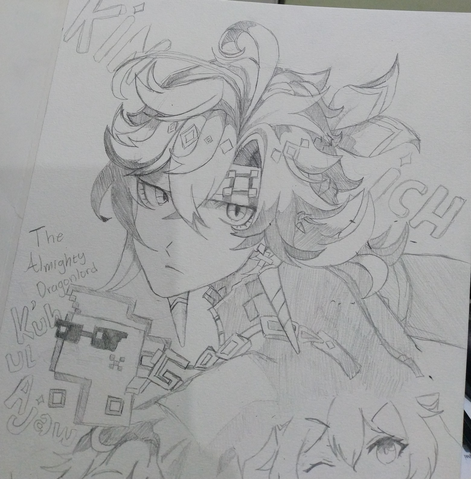 HERE IS MY NATLAN DRAWING!! (+FOCALORS HEHE) Genshin Impact | HoYoLAB