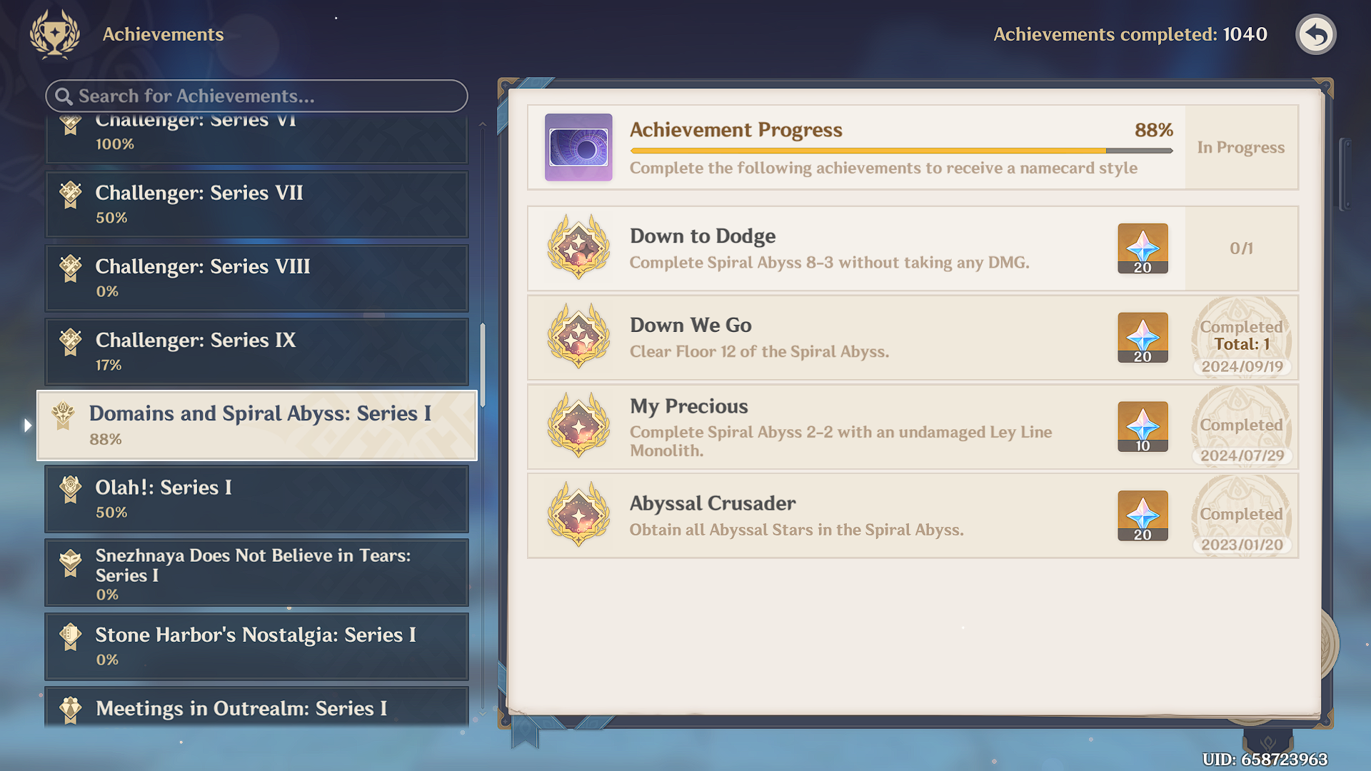 Cleared Abyss For The First Time, (Actually Tried Properly Building ...