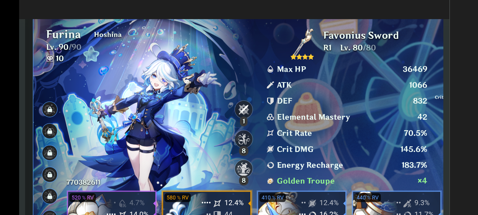Its been while but Furina build update Genshin Impact | HoYoLAB
