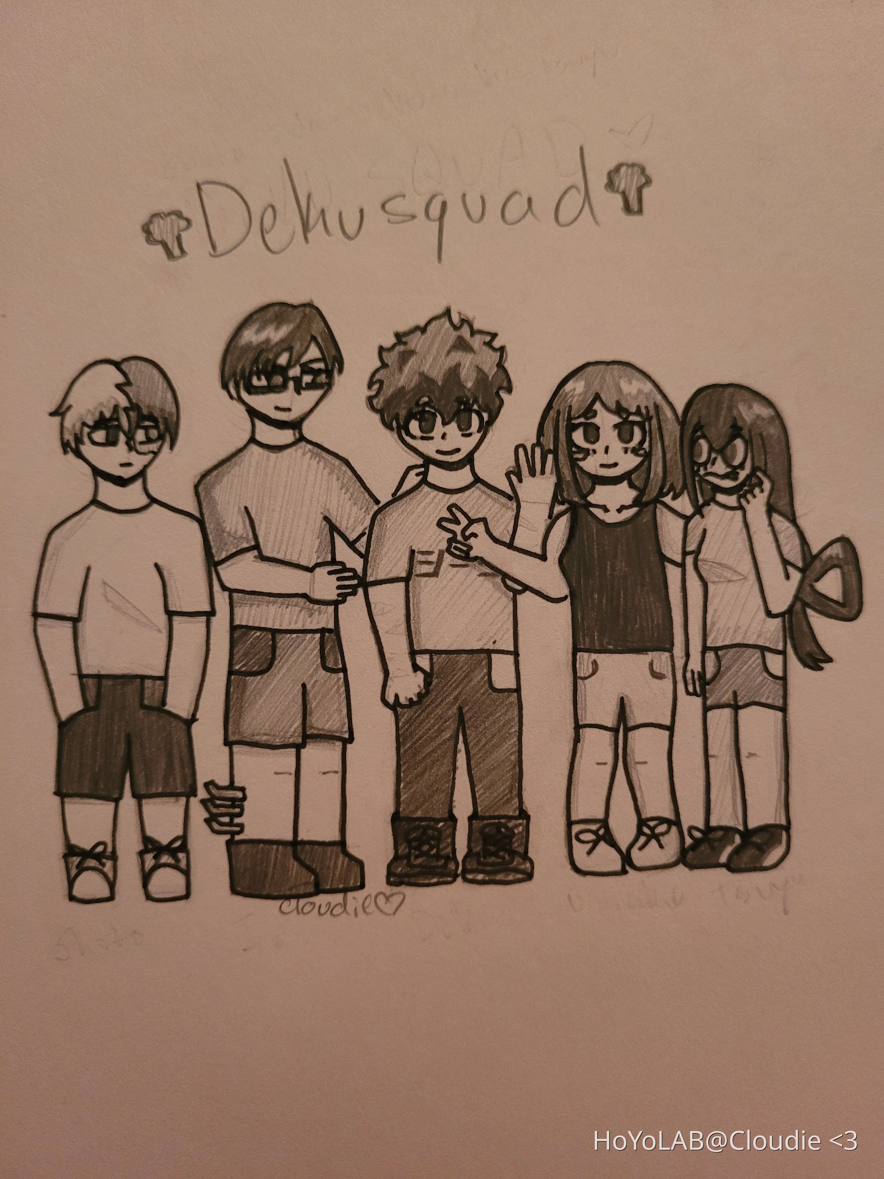 Finished Dekusquad fanart :0 | HoYoLAB