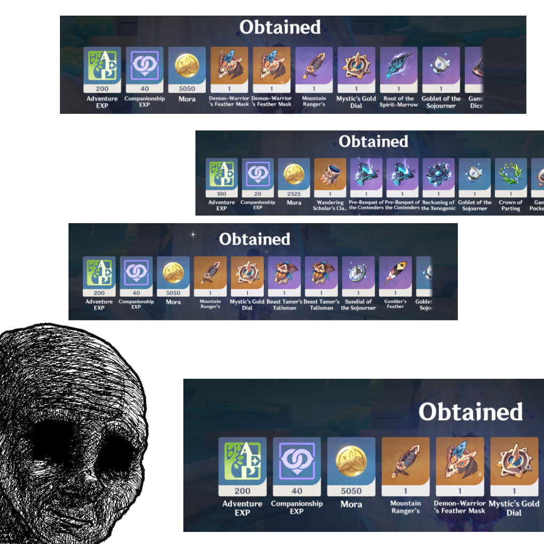 Trying to farm obsidian codex for Kinich like: Genshin Impact | HoYoLAB