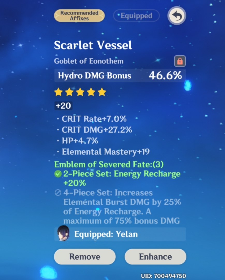 First crafted artifact and sheesh Genshin Impact | HoYoLAB