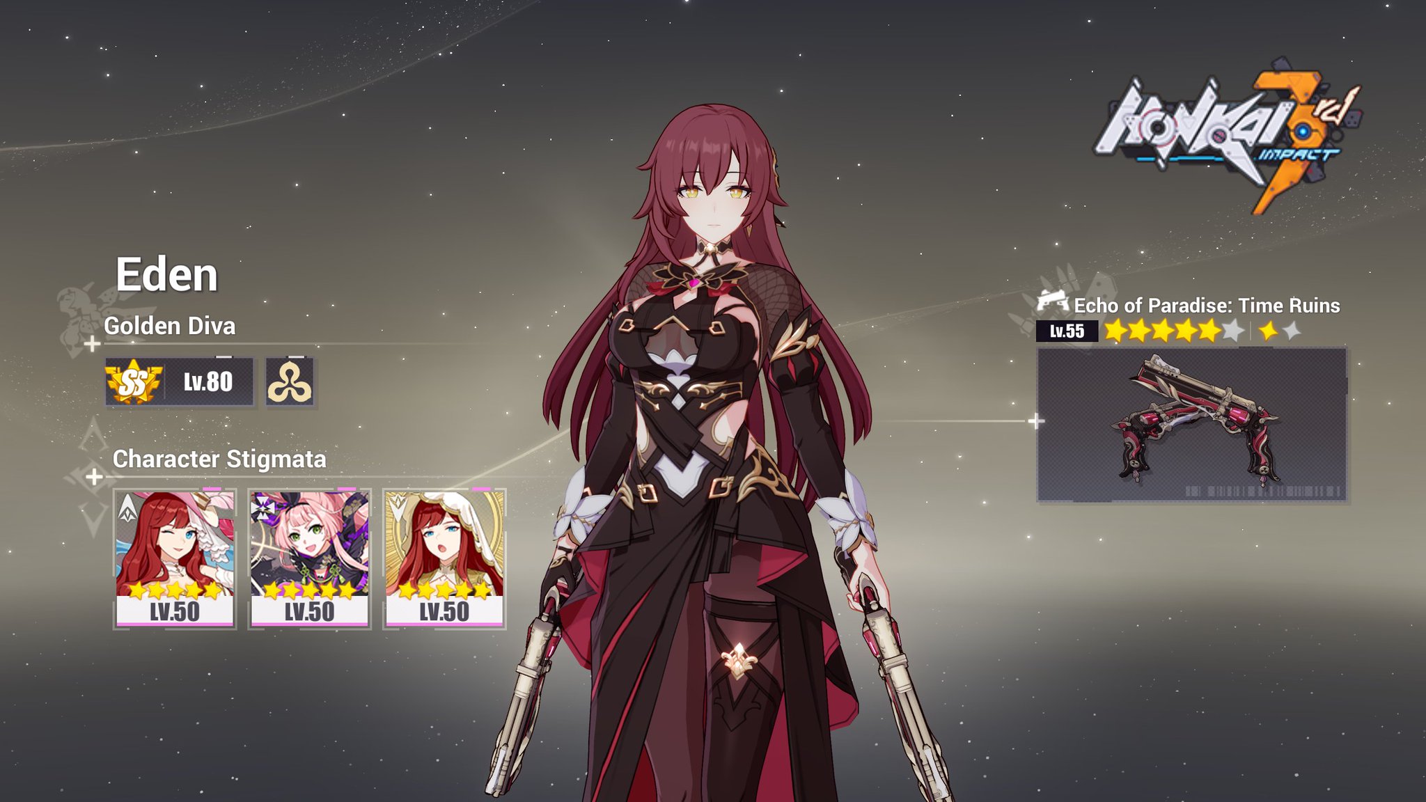 i just SS-ed my and 3/4 my Eden yesterday! Honkai Impact 3rd | HoYoLAB