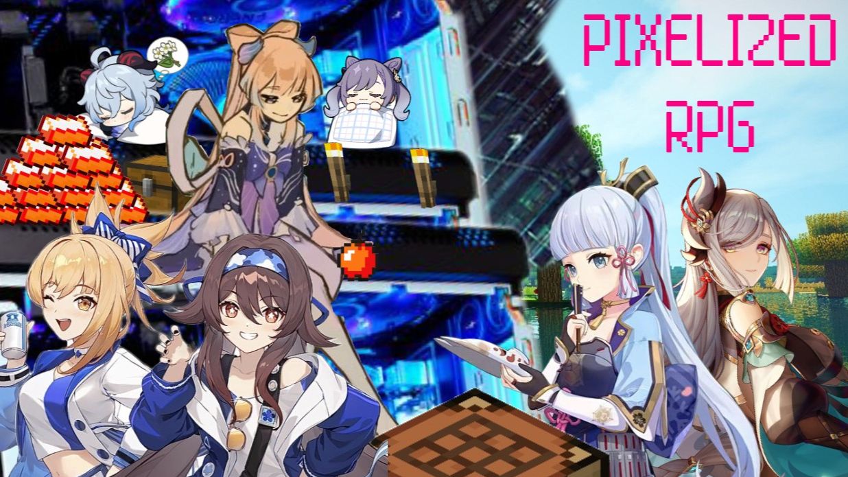 Pixelized RPG: Day 1 Genshin Impact | HoYoLAB