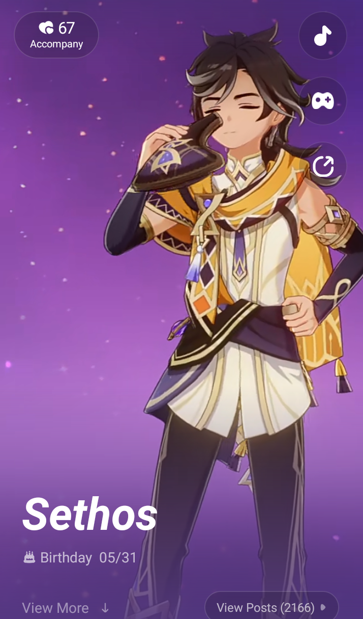 Sethos badge! Genshin Impact | HoYoLAB