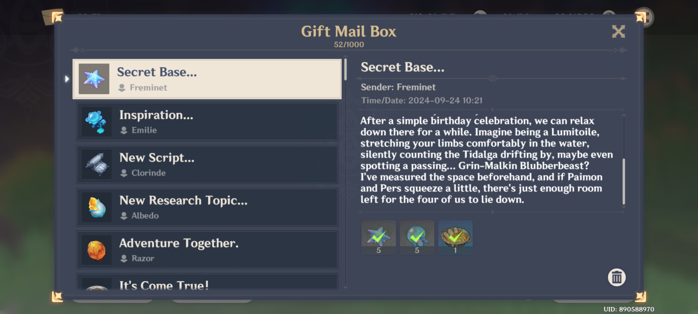 Happy birthday, Freminet Genshin Impact | HoYoLAB