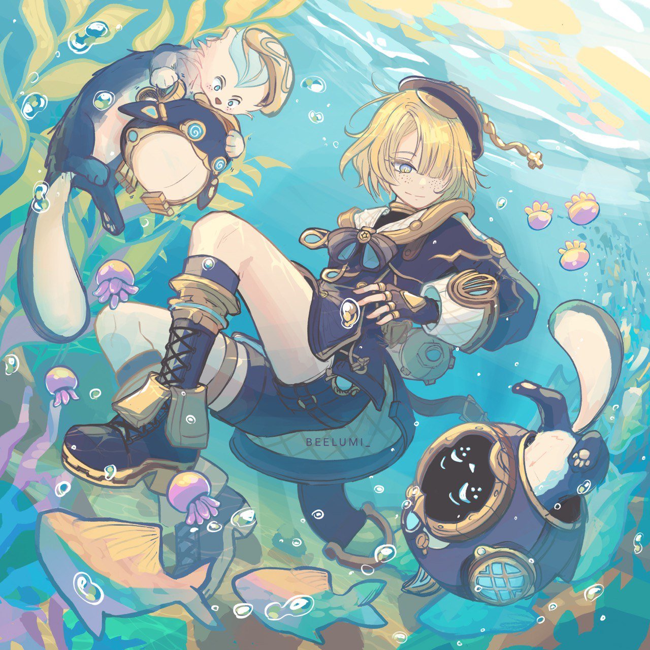 Happy birthday Freminet 🎂 Genshin Impact | HoYoLAB