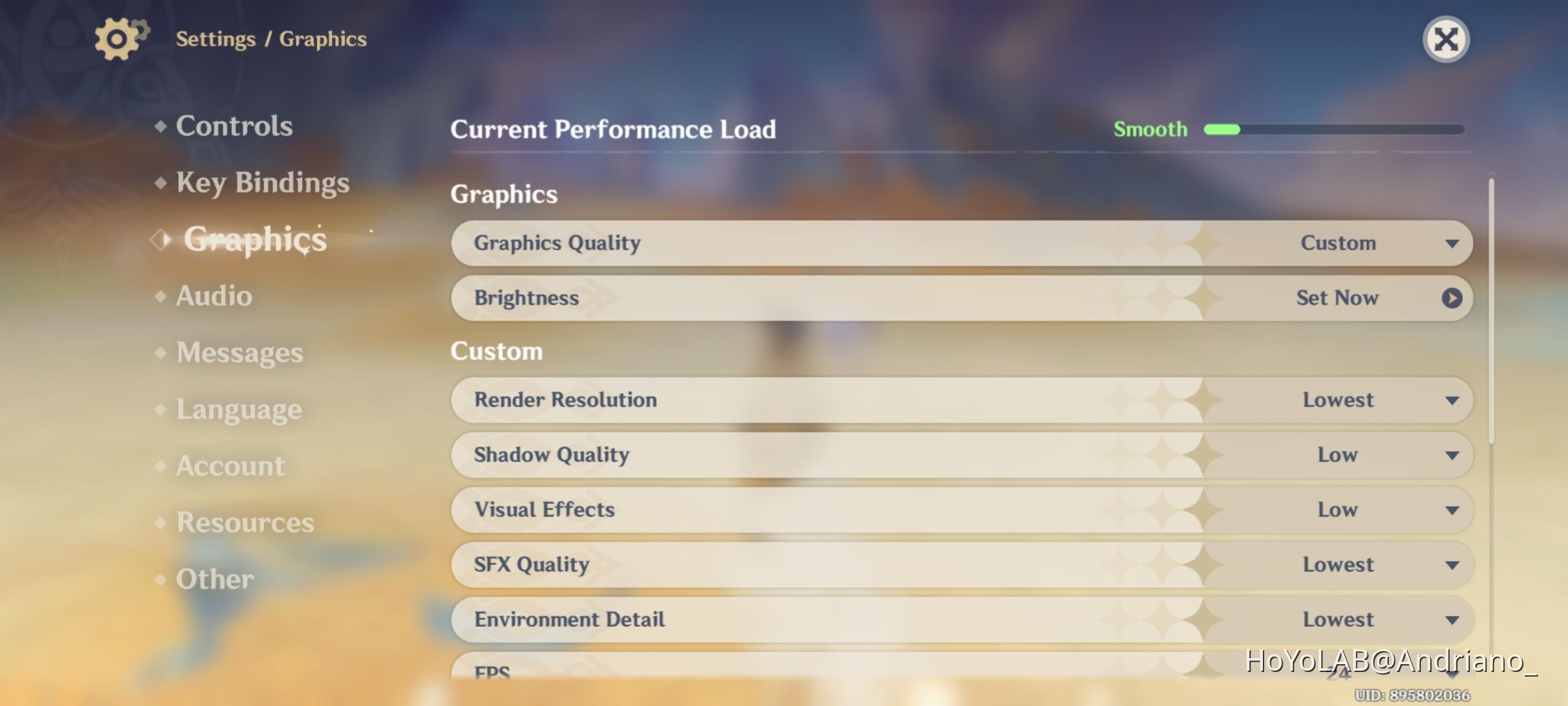 What is the difference between the graphics Genshin Impact | HoYoLAB