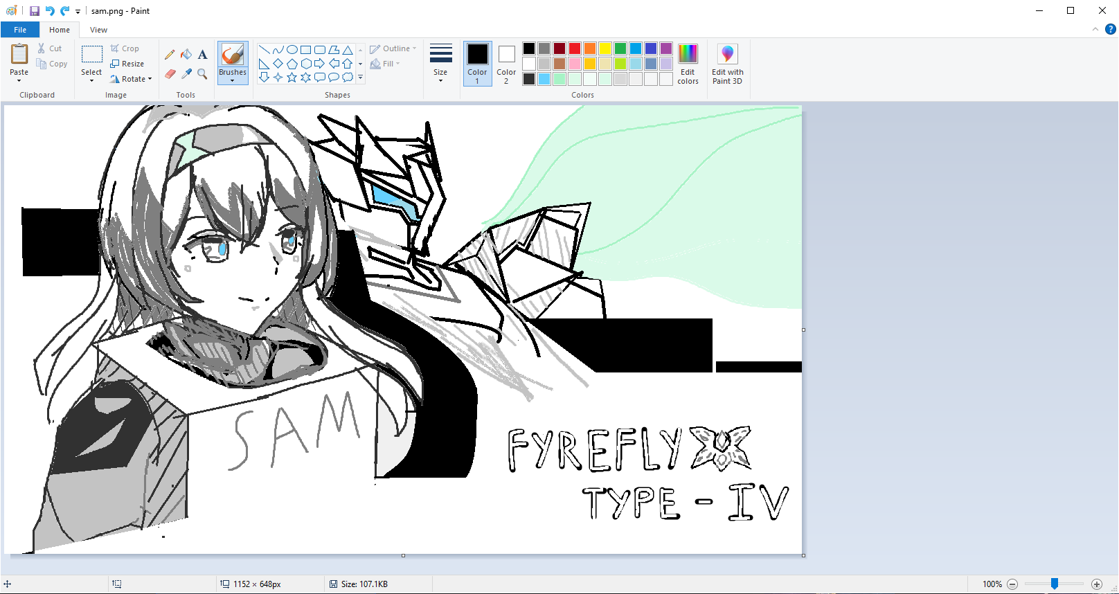 ms paint sam firefly Honkai: Star Rail | HoYoLAB