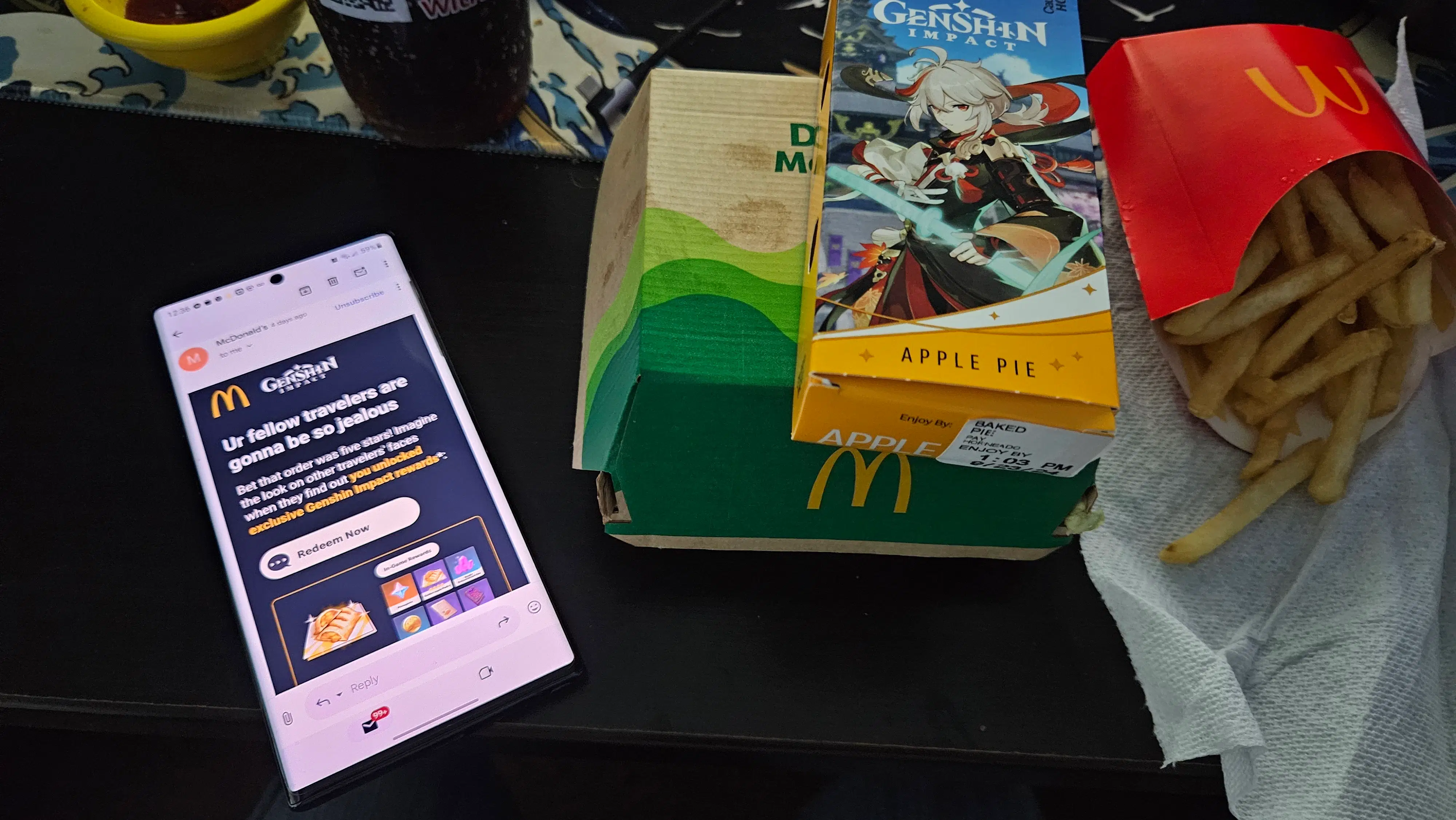 At latest reward for McDonald's Genshin Impact | HoYoLAB