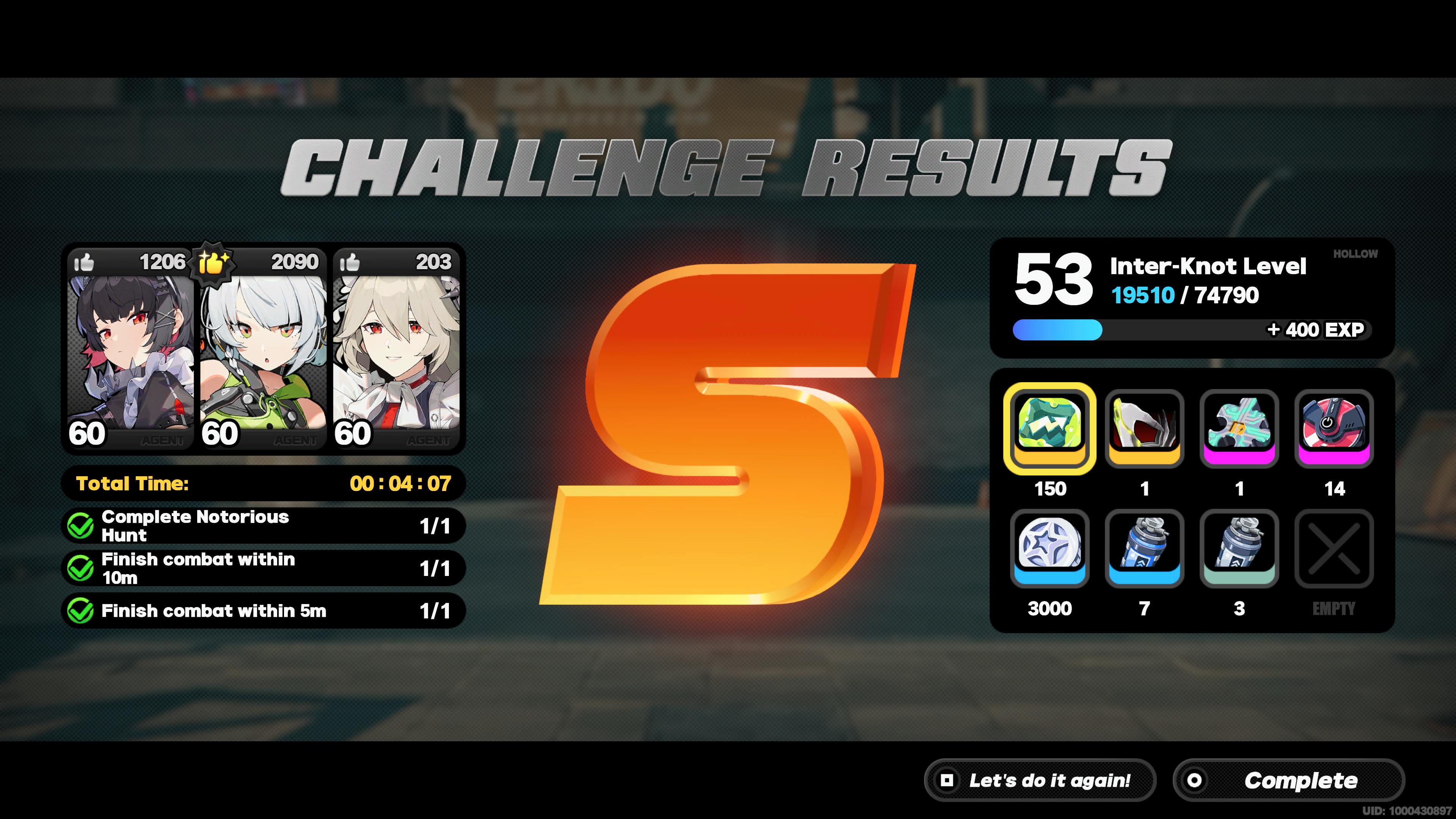 Can we buff the rewards for the lvl 65 Notorious Hunt? Zenless Zone Zero | HoYoLAB