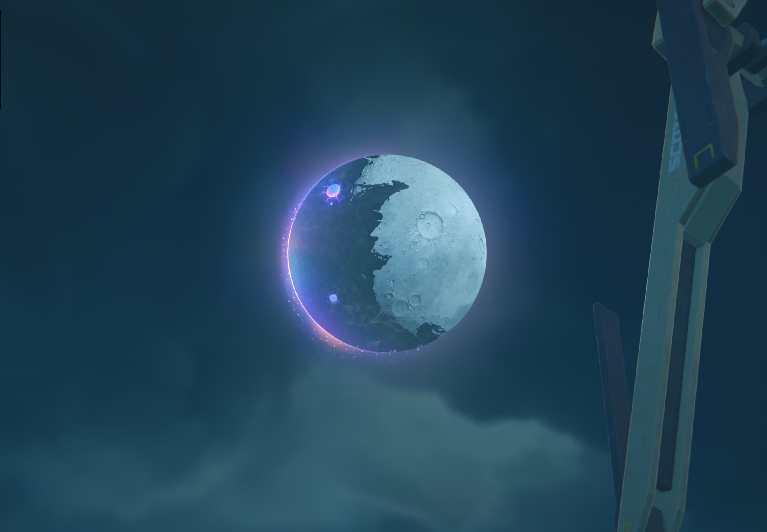 So, has anyone ever noticed the moon? Me neighter! (till now) Zenless ...