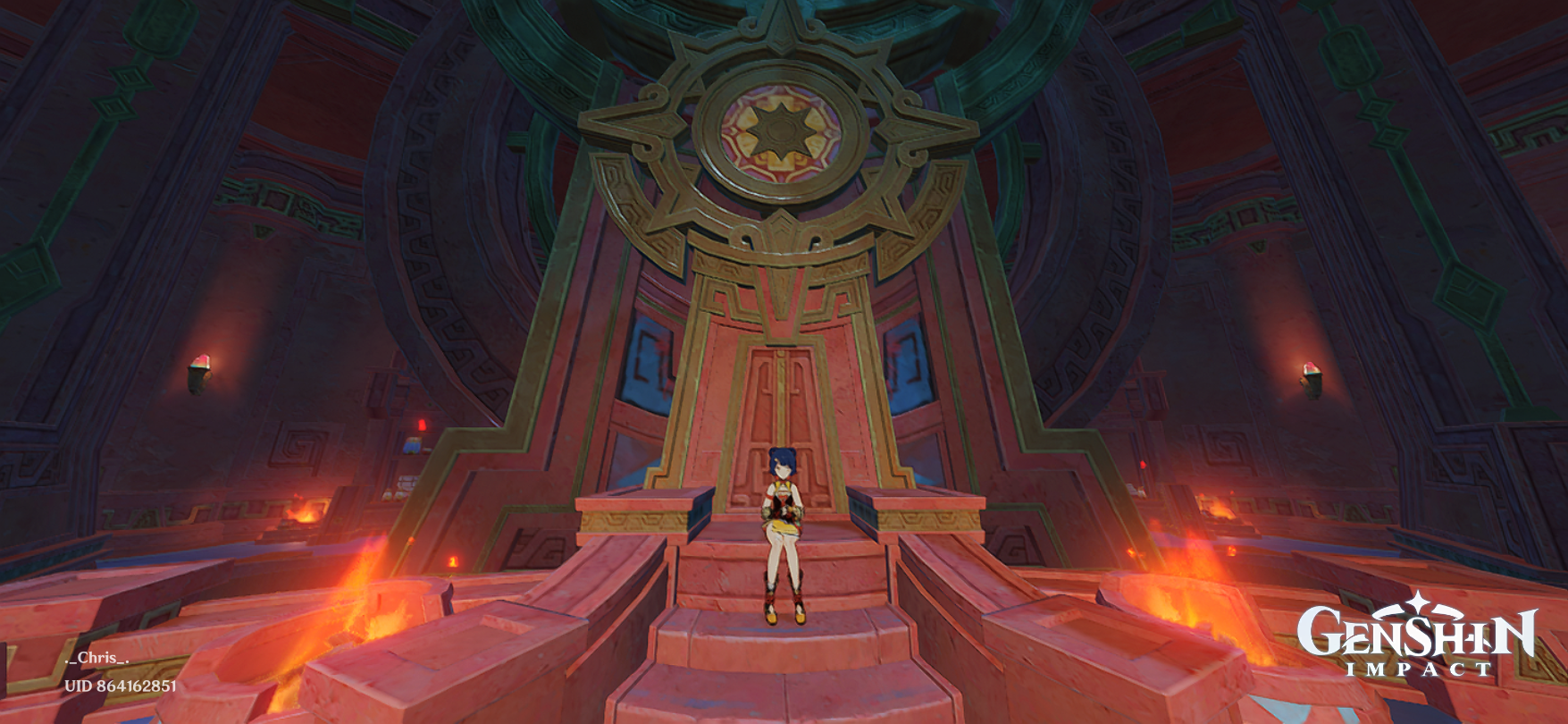 Xiangling, The Pyro Archon and The Archon of Polearms Genshin Impact ...