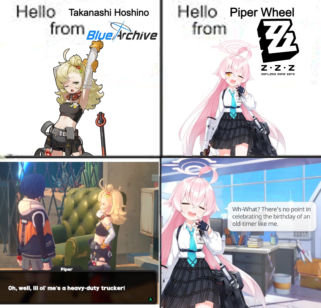 Totally legit old timers Zenless Zone Zero | HoYoLAB