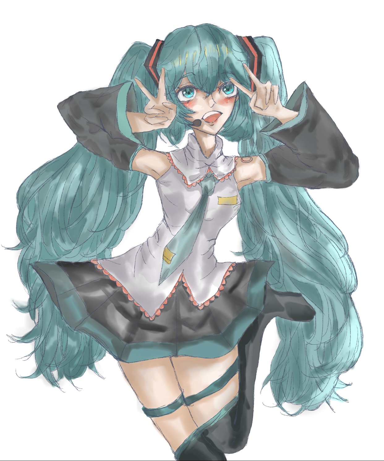 終於把我的Miku 放上來啦!! | HoYoLAB