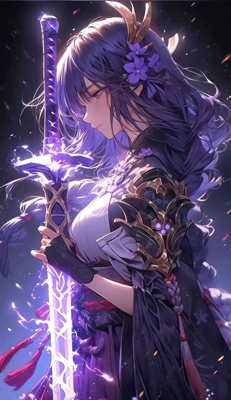 Raiden💜 Genshin Impact | HoYoLAB