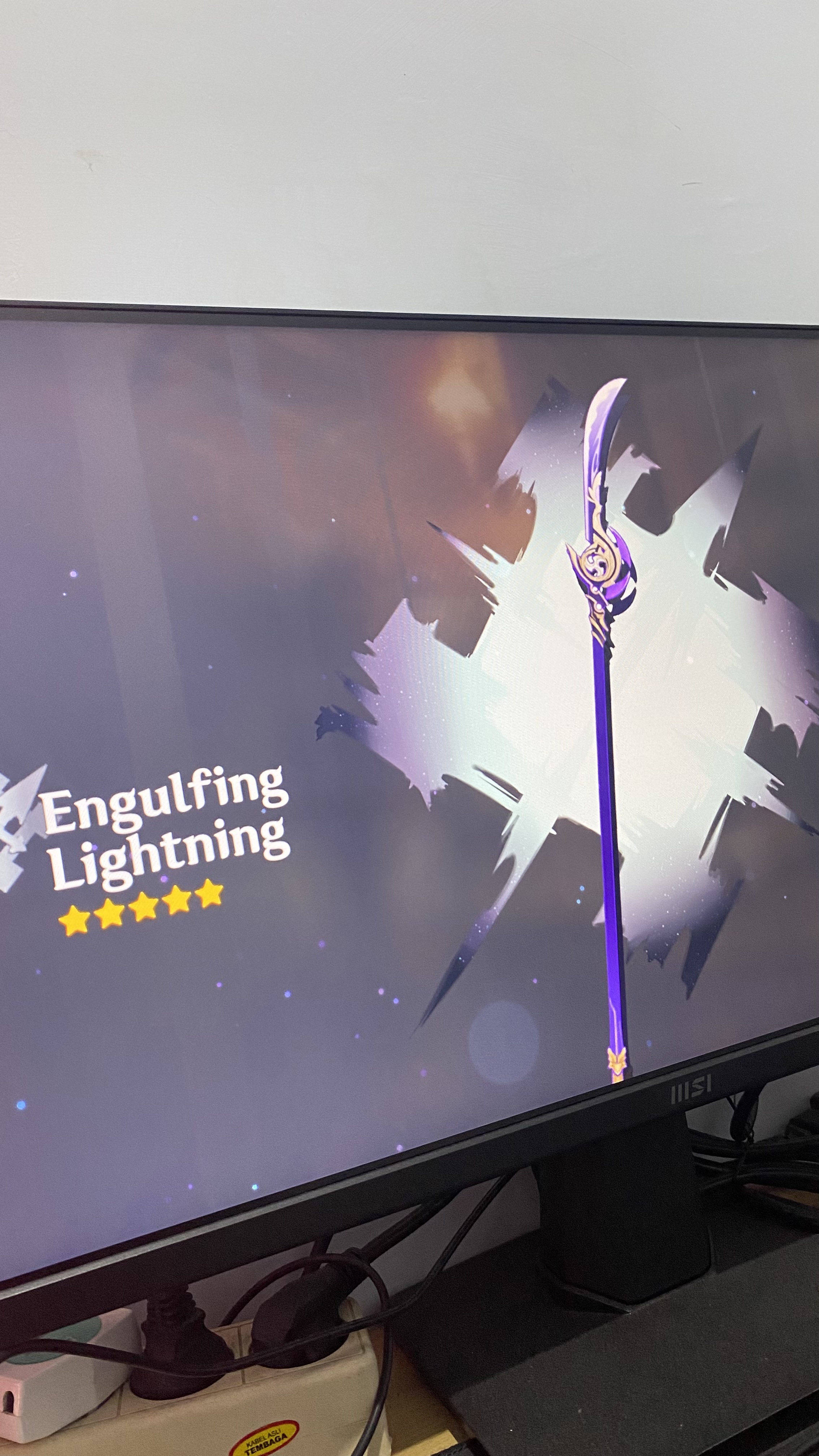 Engulfing Lightning Genshin Impact | HoYoLAB