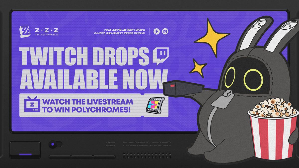 AFK now in Twitch related ZZZ's streams for some goodies! Zenless Zone ...