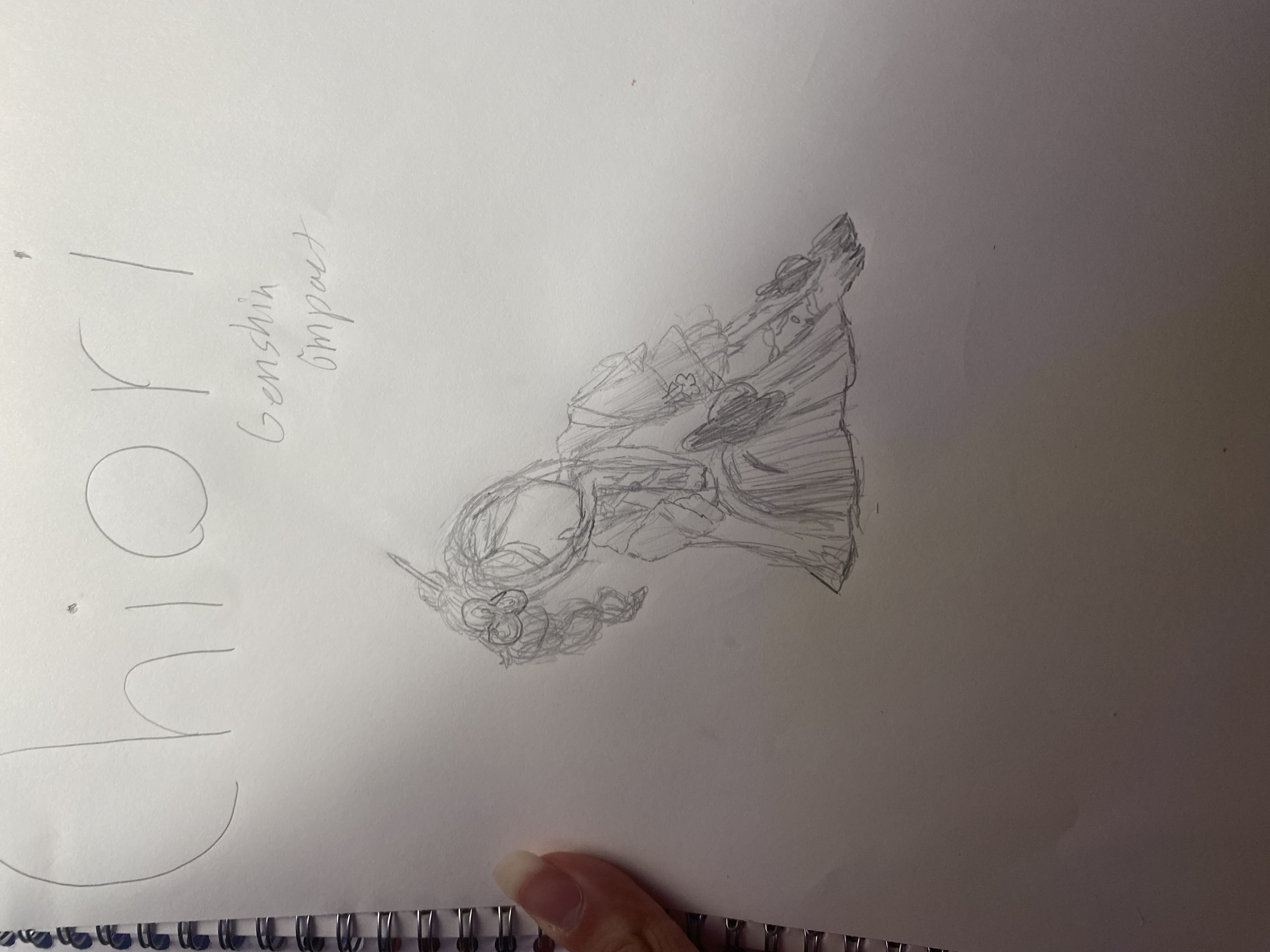 Chiori drawing Genshin Impact | HoYoLAB