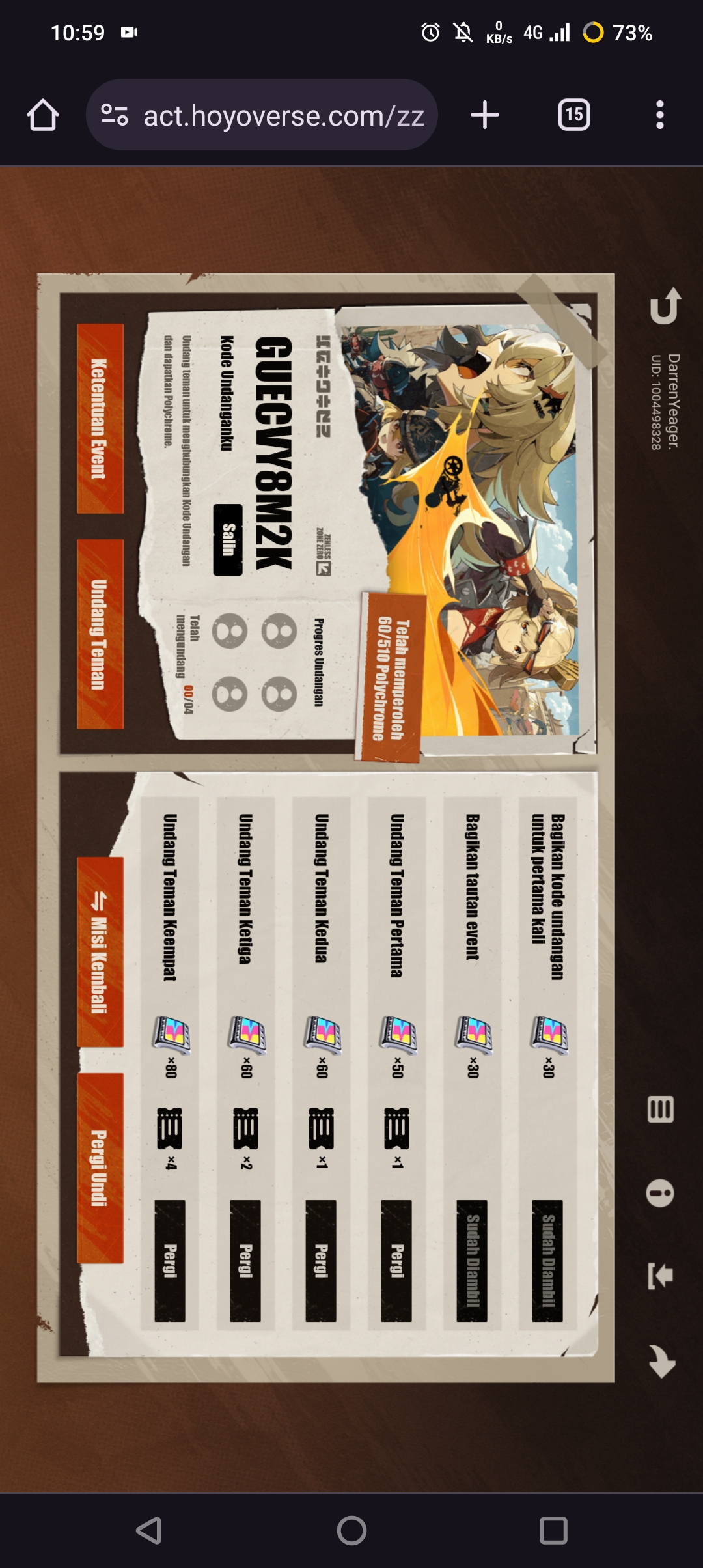 free polychrome code. Zenless Zone Zero | HoYoLAB