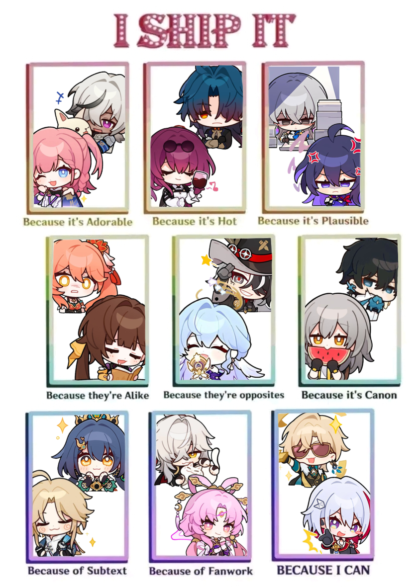 i ship it/i don't ship it (hsr) READ PINNED COMMENT Honkai: Star Rail | HoYoLAB