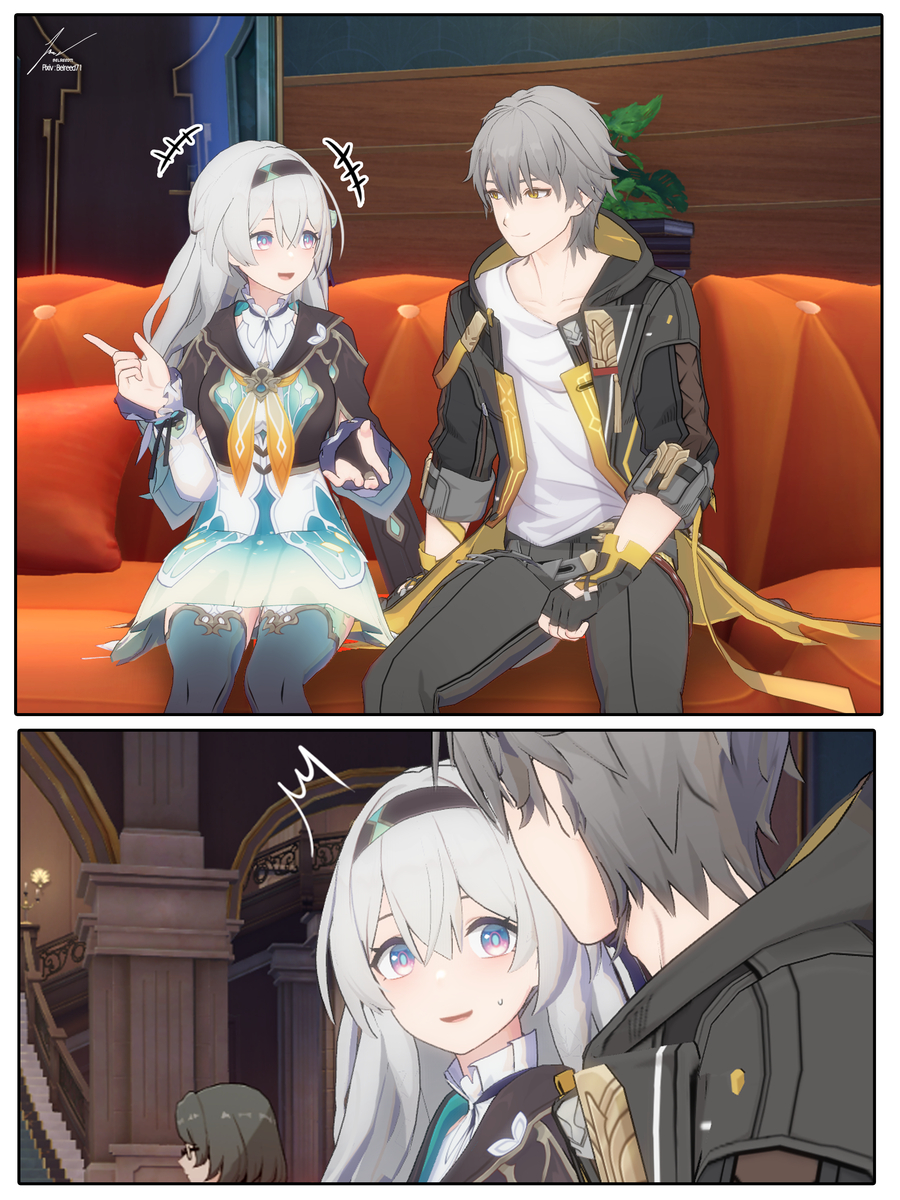 Firefly and Caelus are adorable Honkai: Star Rail | HoYoLAB