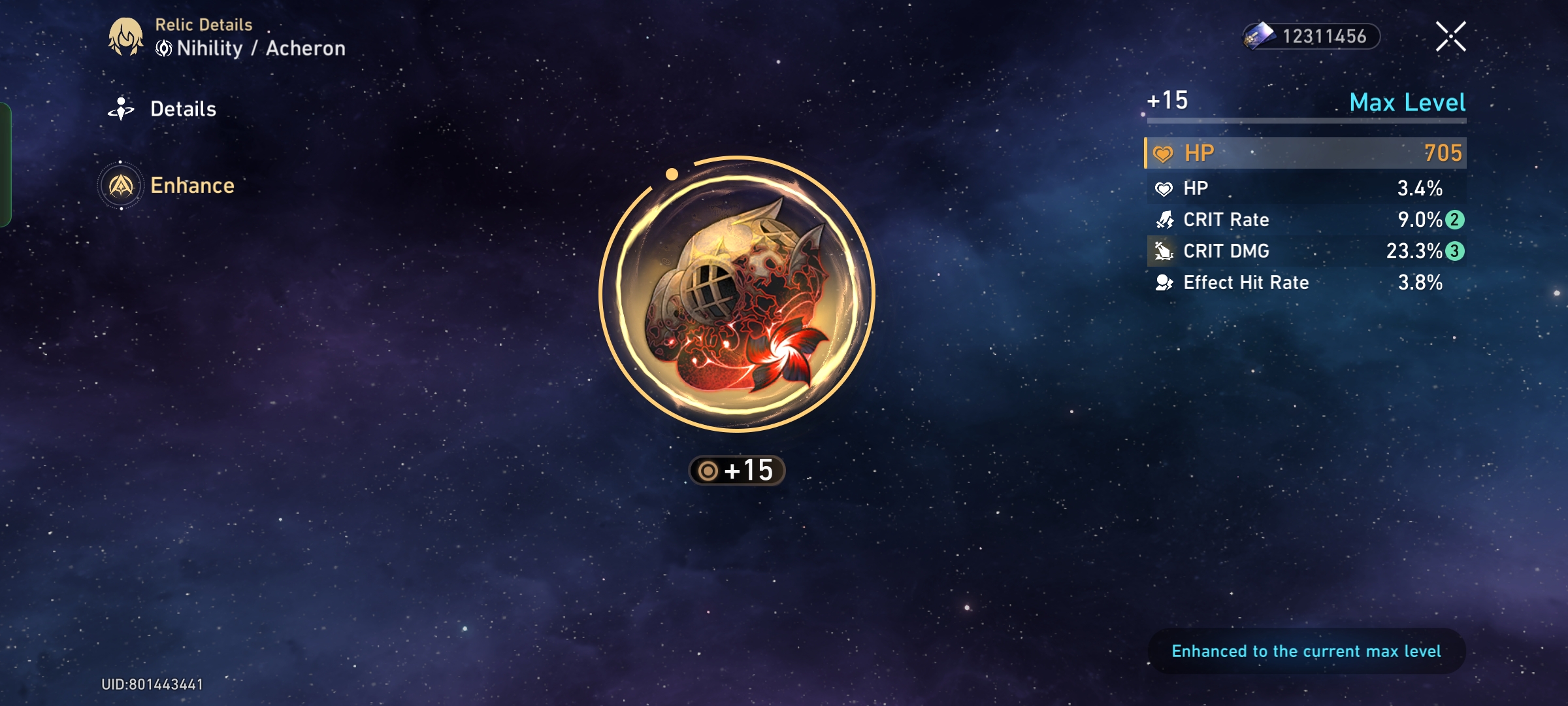 All my 5+ on Crit rate/ Crit damage so far Honkai: Star Rail | HoYoLAB