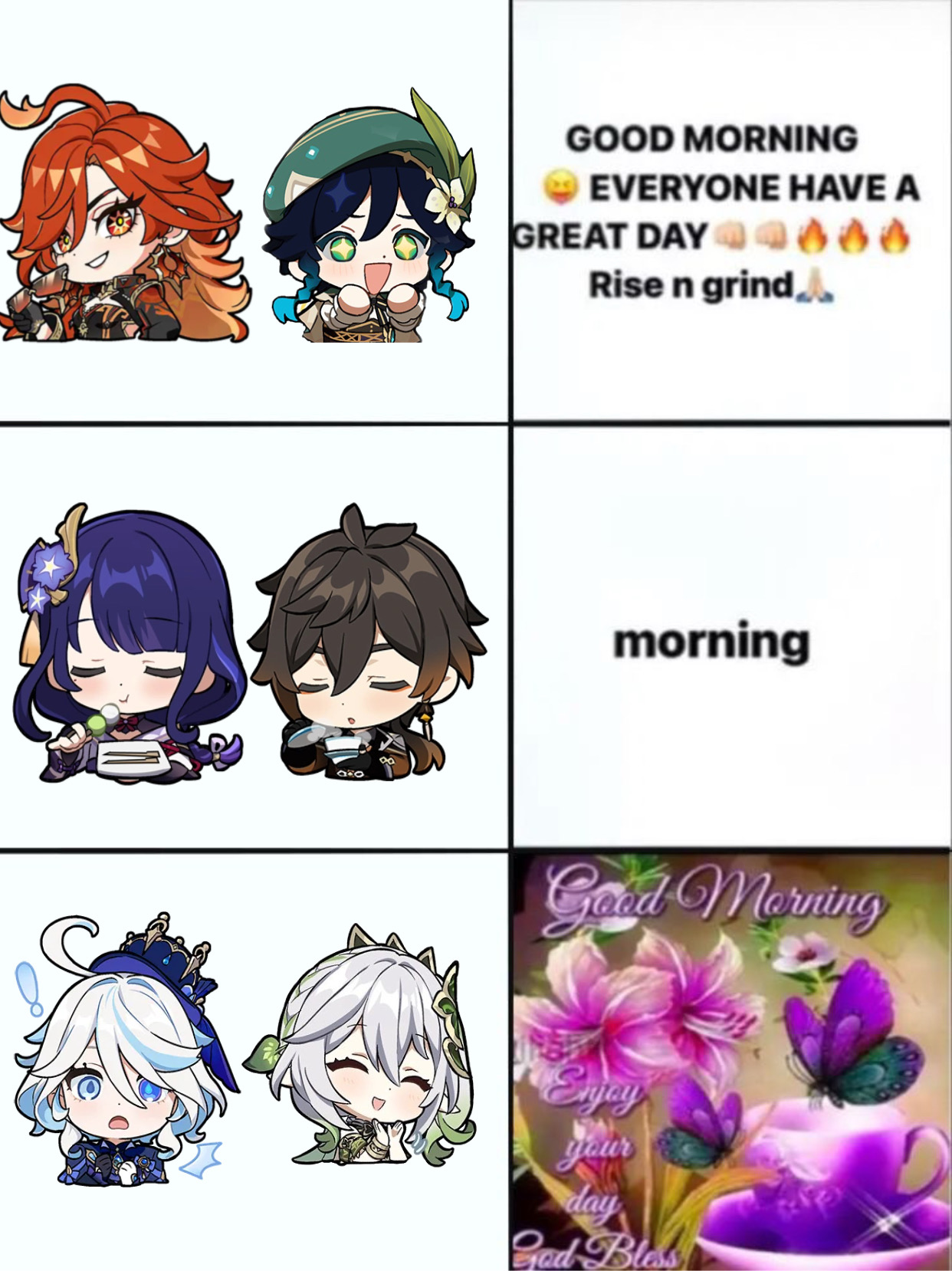 Archons if they had a phone… Genshin Impact | HoYoLAB