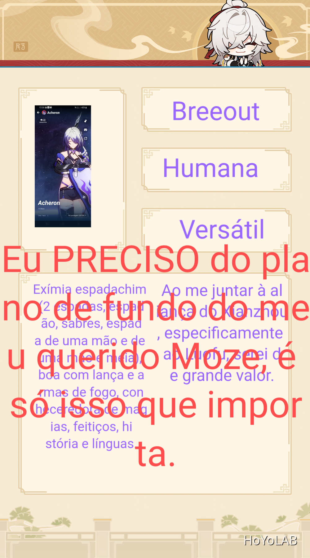 Me apresento ao general do Luofu 😄😊 Honkai: Star Rail | HoYoLAB
