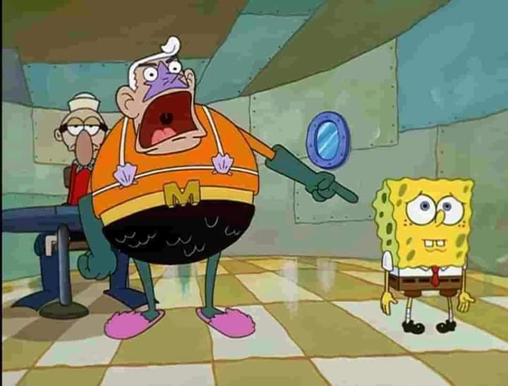 mermaidman suspect Spongebob | HoYoLAB