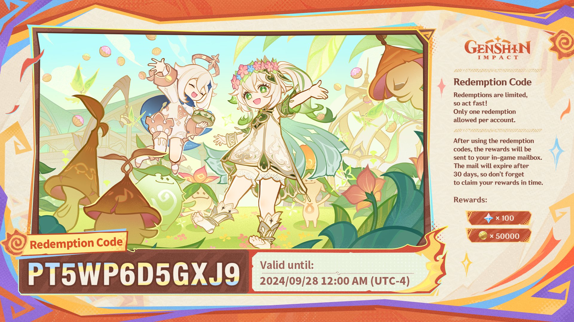 ⚠️⚠️new redeem codes ×300 primogems ️⚡️⚠️⚠️ Genshin Impact | HoYoLAB