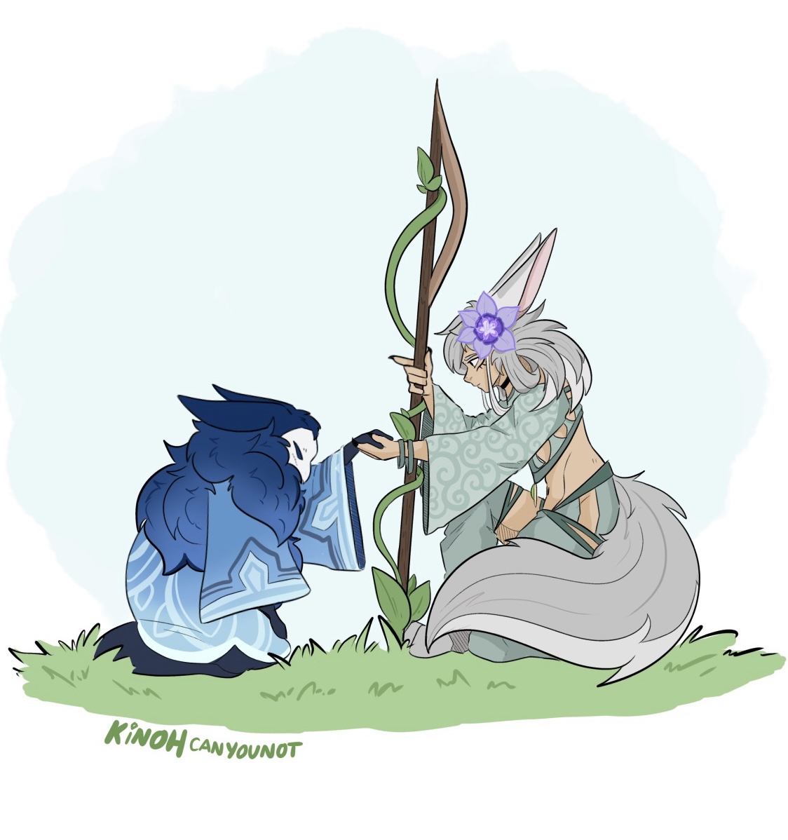 Echo (my CyNari kiddo)— Meeting Kipper Genshin Impact | HoYoLAB