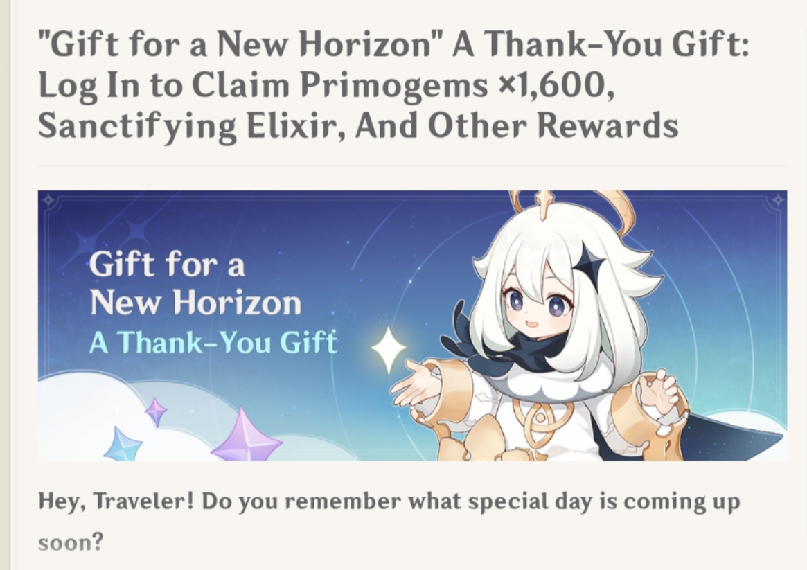 1600 Primogems + other rewards!🤯🔥 Genshin Impact | HoYoLAB