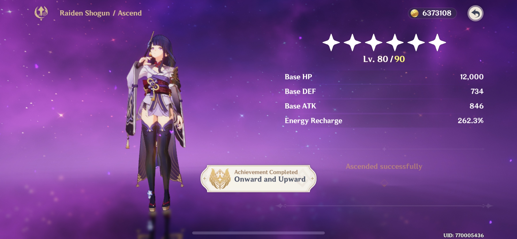Finally my love is on 90 lvl💜😭🙌💜🙌 Genshin Impact | HoYoLAB
