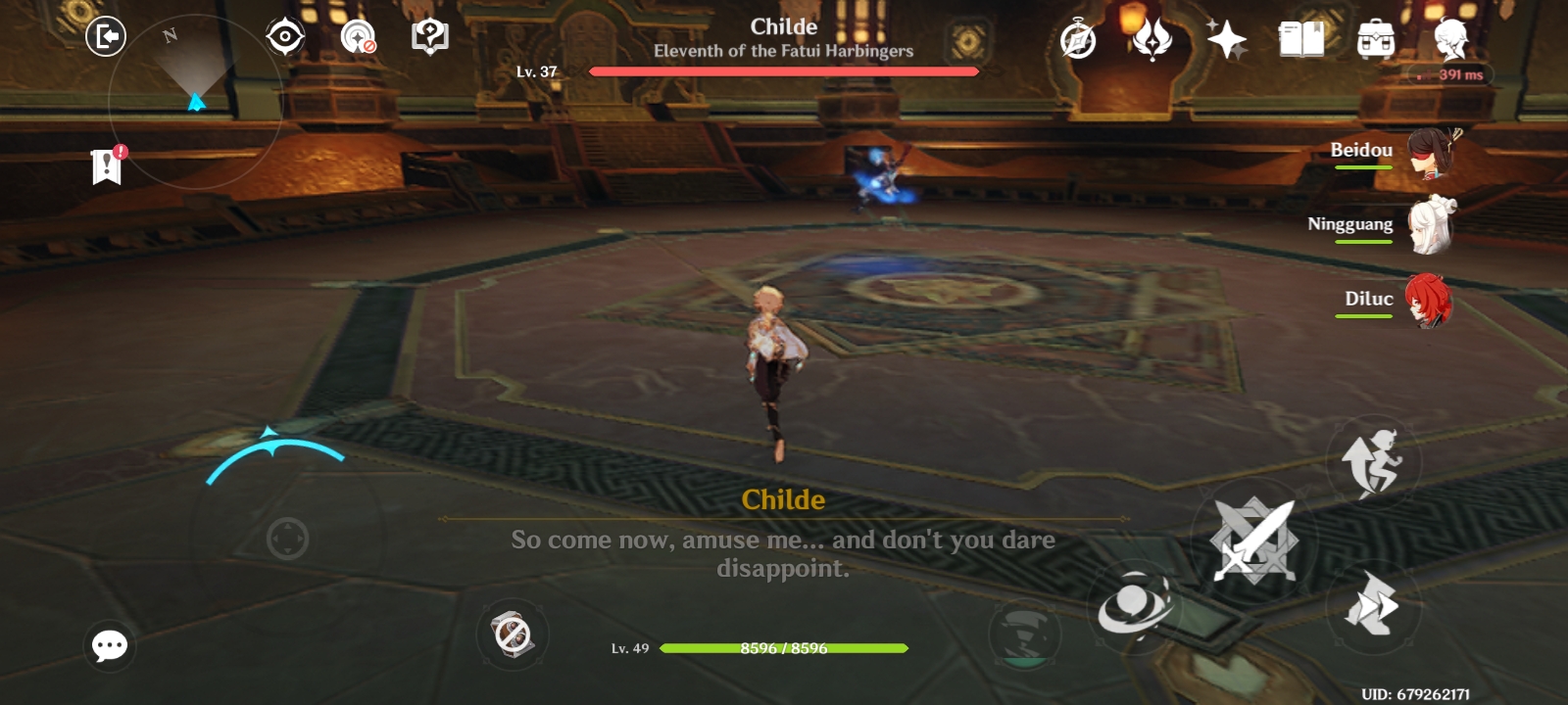 Battle Against Childe Genshin Impact | HoYoLAB
