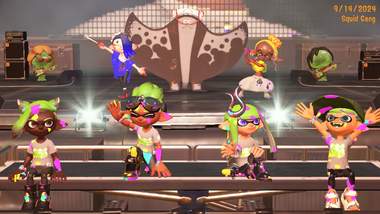 I just wanted to share my GrandFest Pictures from Splatoon 3 😅 | HoYoLAB