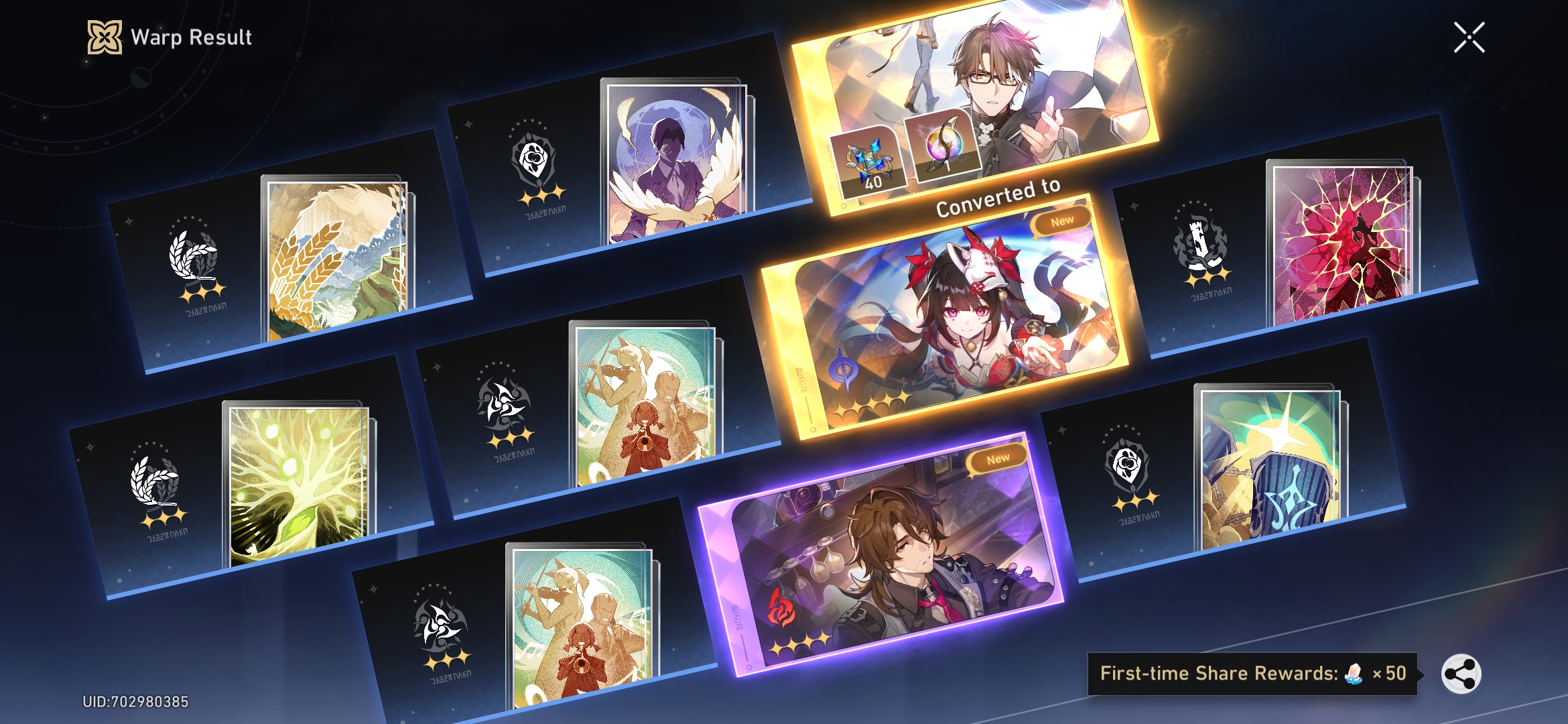 luck once every 5 years.. Honkai: Star Rail | HoYoLAB