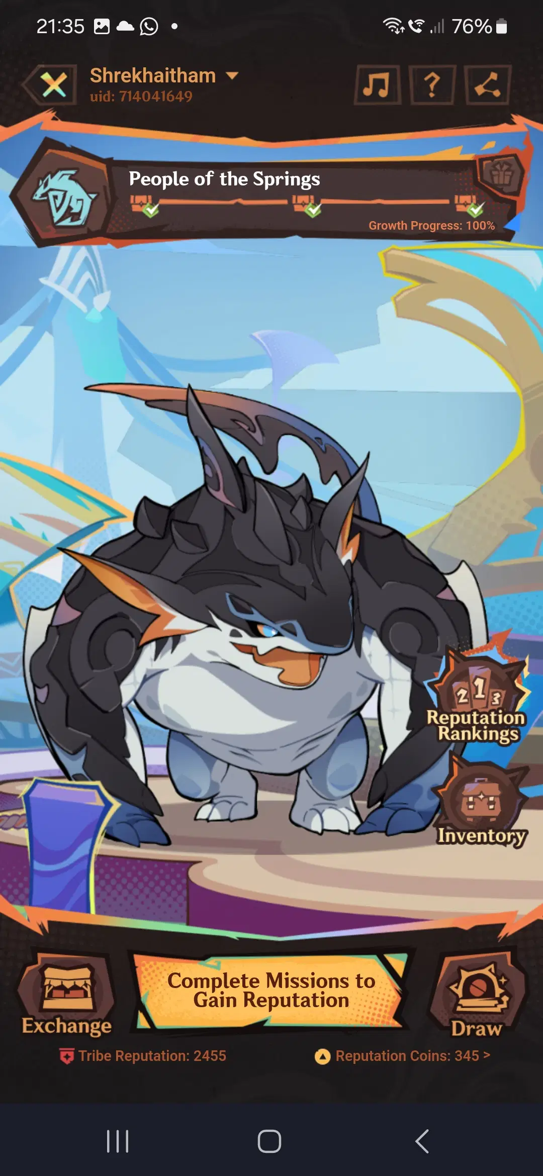 Spat my drink out, literally an hour ago my Koholasaur was that big ...