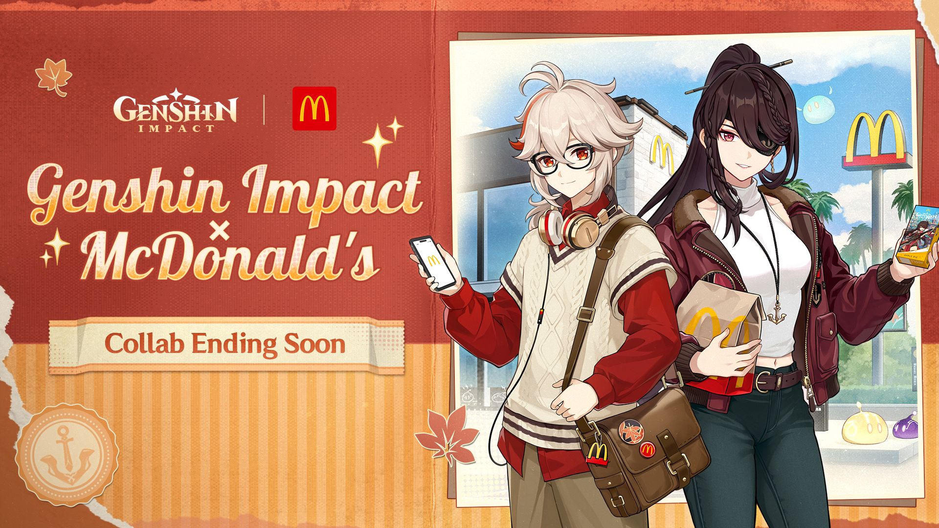 The Genshin Impact × McDonald's collaboration will end on September 29. Genshin Impact | HoYoLAB