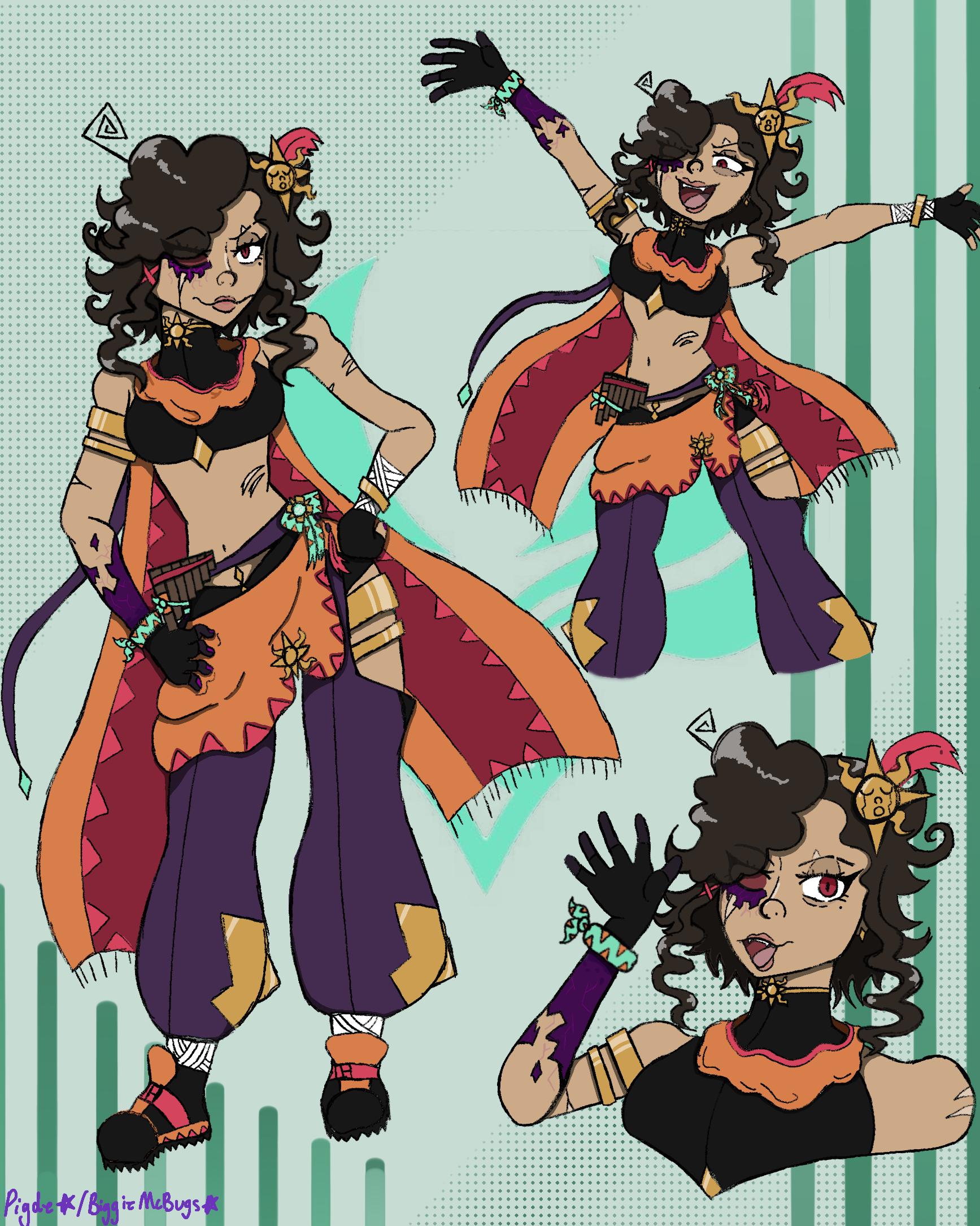My Natlan OC, Pisco ☀️🌬️🌌 Genshin Impact | HoYoLAB