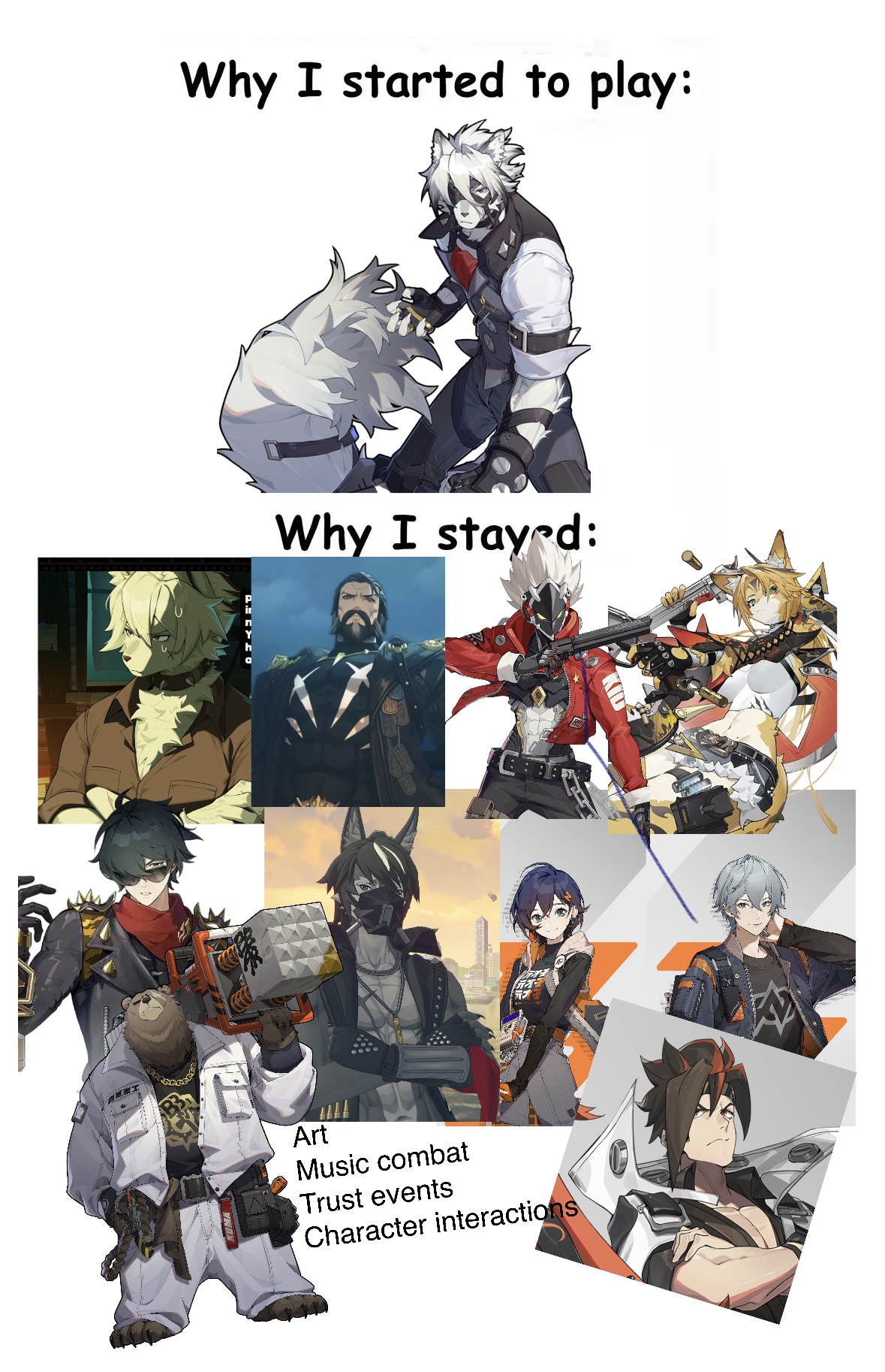 Why I stayed meme Zenless Zone Zero | HoYoLAB