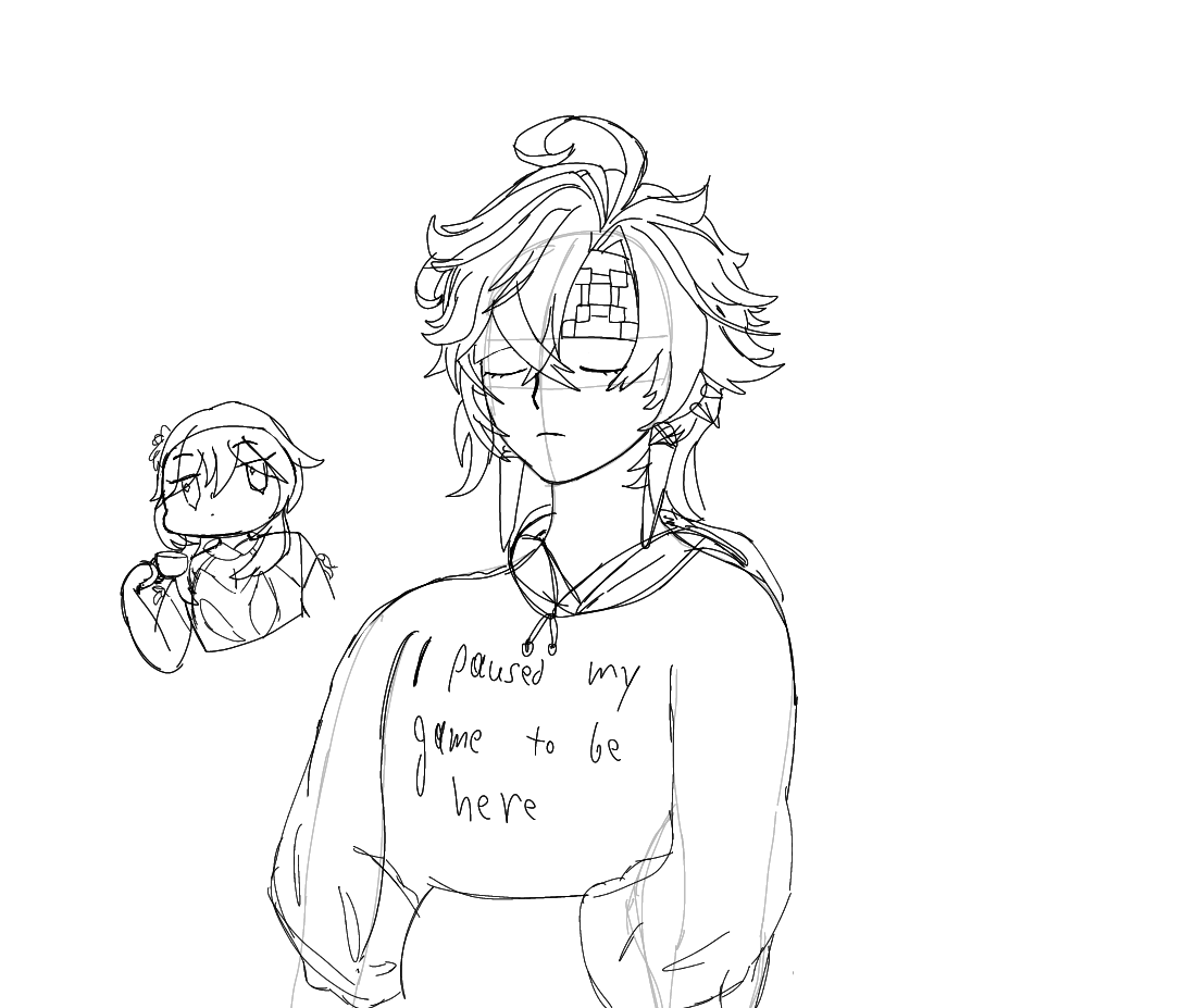 wip I did since I got kinich Genshin Impact | HoYoLAB